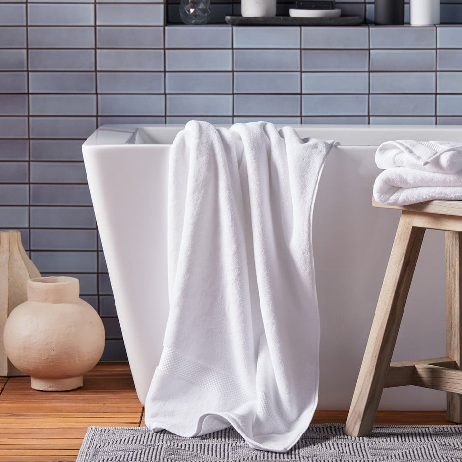 Waffle Bath Sheet Set | Resident